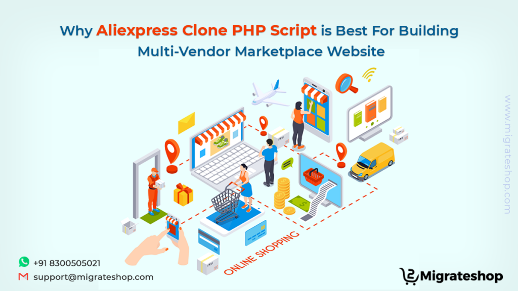 Aliexpress Clone PHP Script For Multi-Vendor Marketplace Website