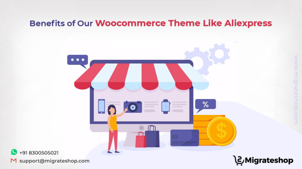 How to Get Woocommerce Theme like Aliexpress from Migrateshop?