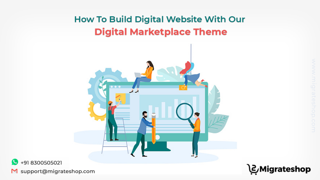 Digital Marketplace Theme like for Creating Your Digital Product Website