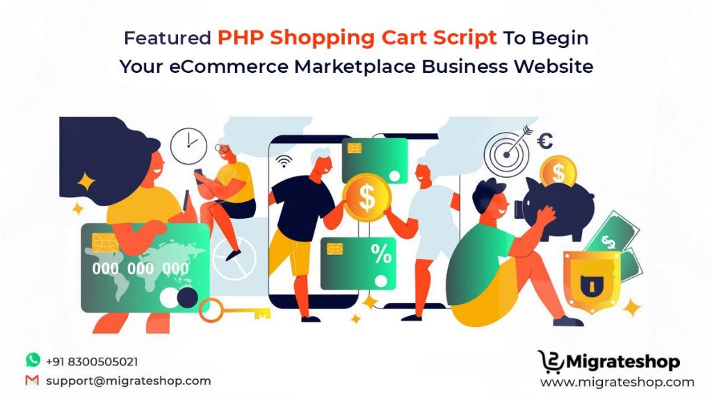 PHP Shopping Cart Script to Begin your eCommerce Marketplace Website