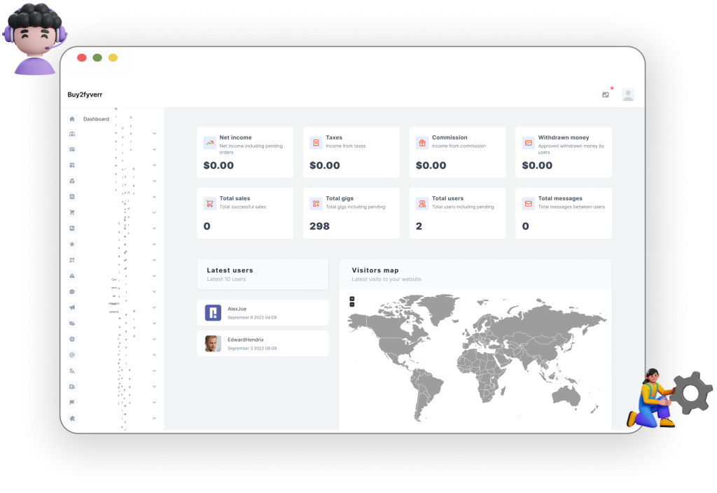 Fiverr Clone - Freelance Marketplace Service