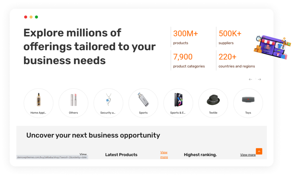 Alibaba Clone Script | To Build B2B Marketplace Website